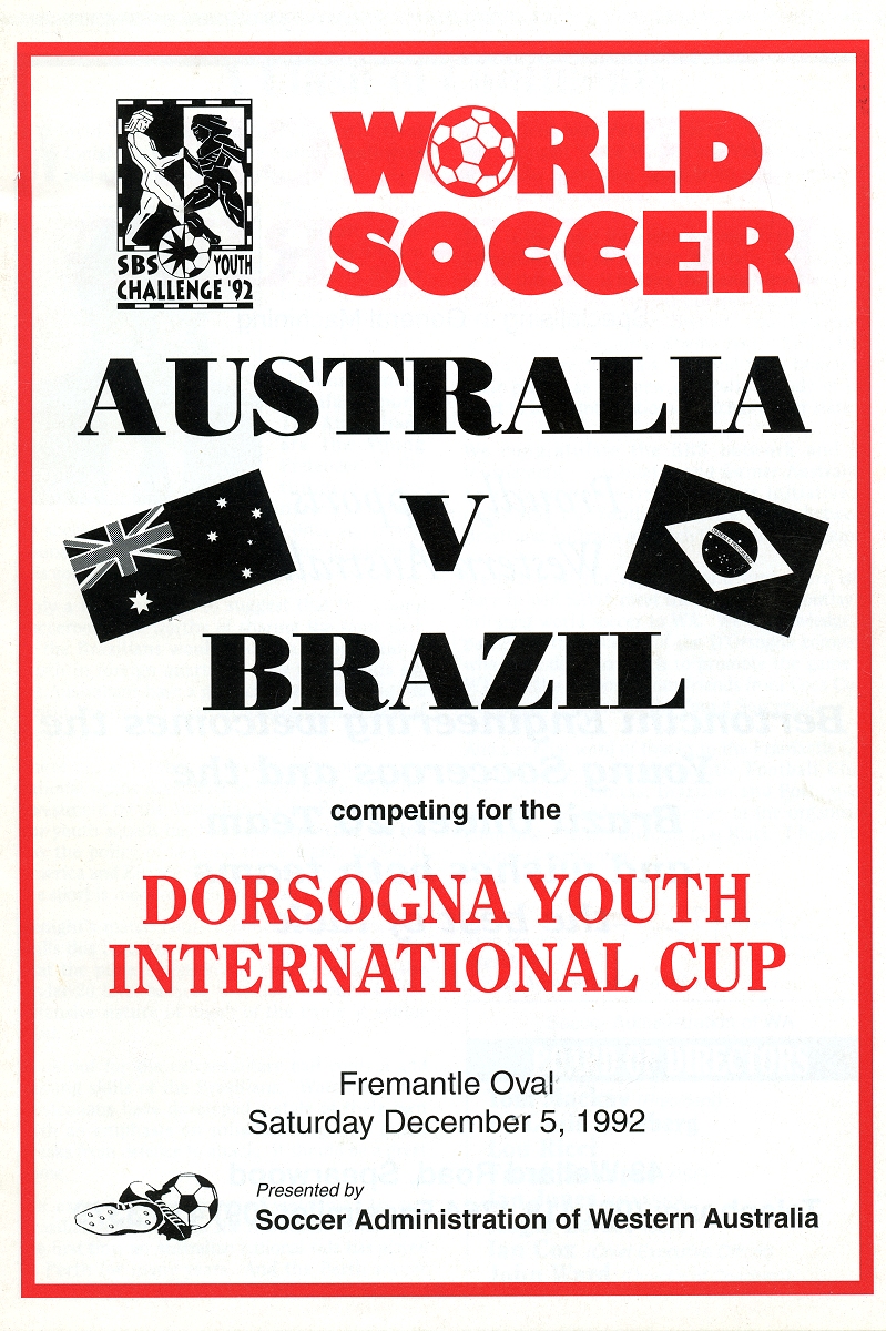 1992: Local Quartet Shine in Young Socceroos Defeat of Brazil - WA Over ...